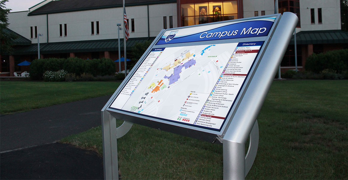 Campus Map Signage - Prime Sign Program