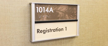 Room Identification Signage - Prime Sign Program
