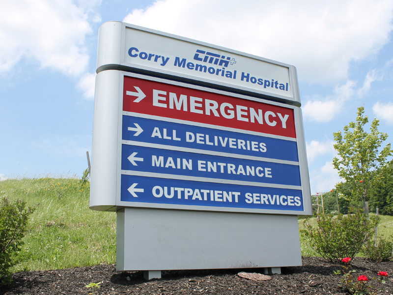 Case Study - Corry Memorial Hospital - Prime Sign Program