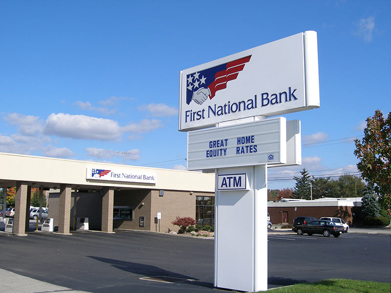 Case Study - First National Bank - Prime Sign Program